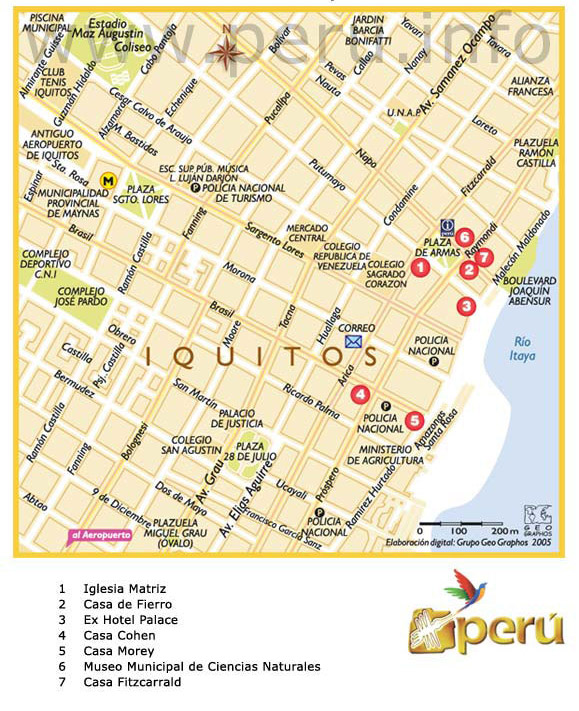 Plano de Iquitos